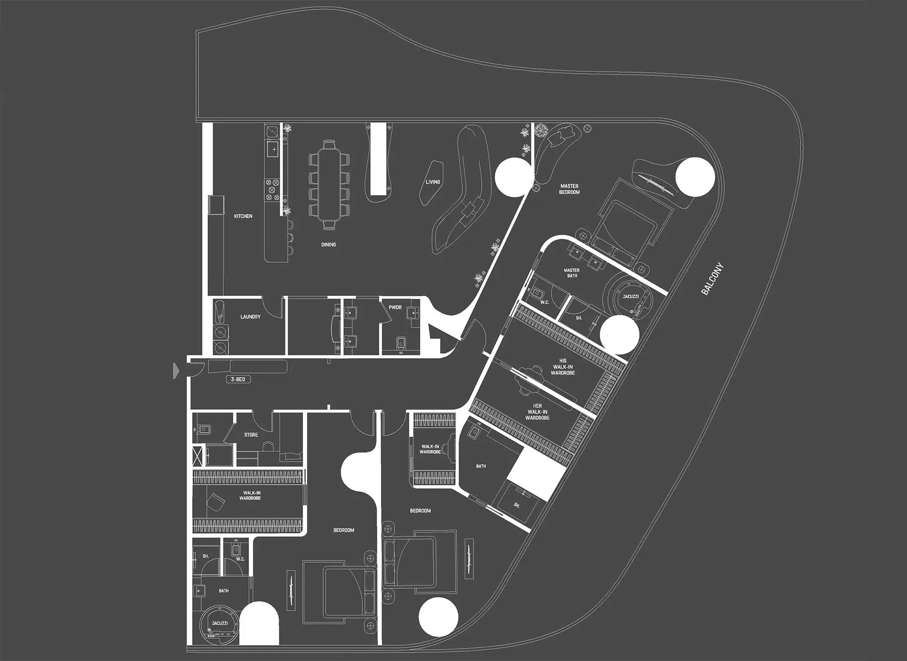 Bugatti Residences Penthouses in Business Bay, Dubai by Binghatti ...