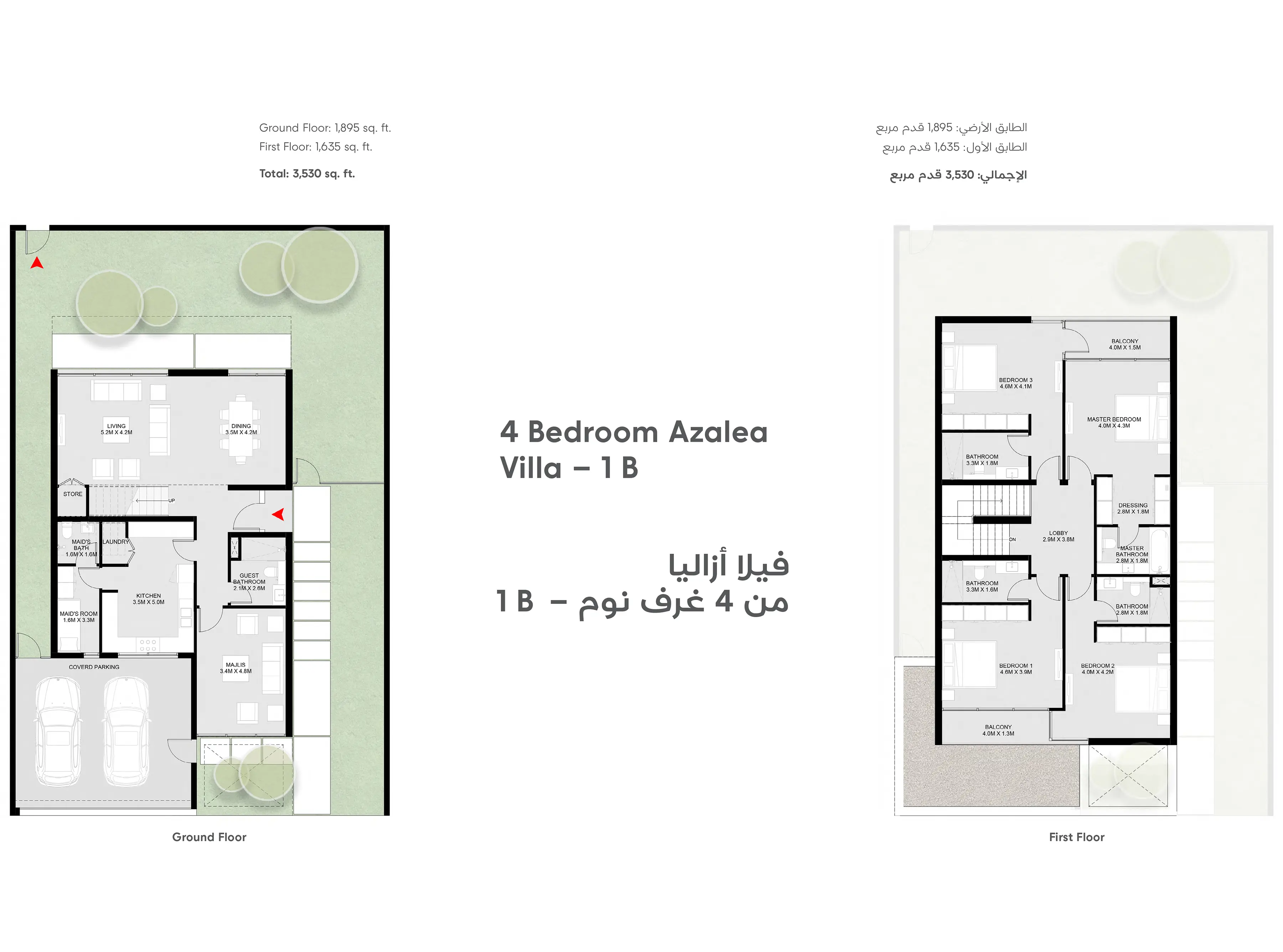Azalea at Маsааr: Villas for Sale in Dubai – Everhomes