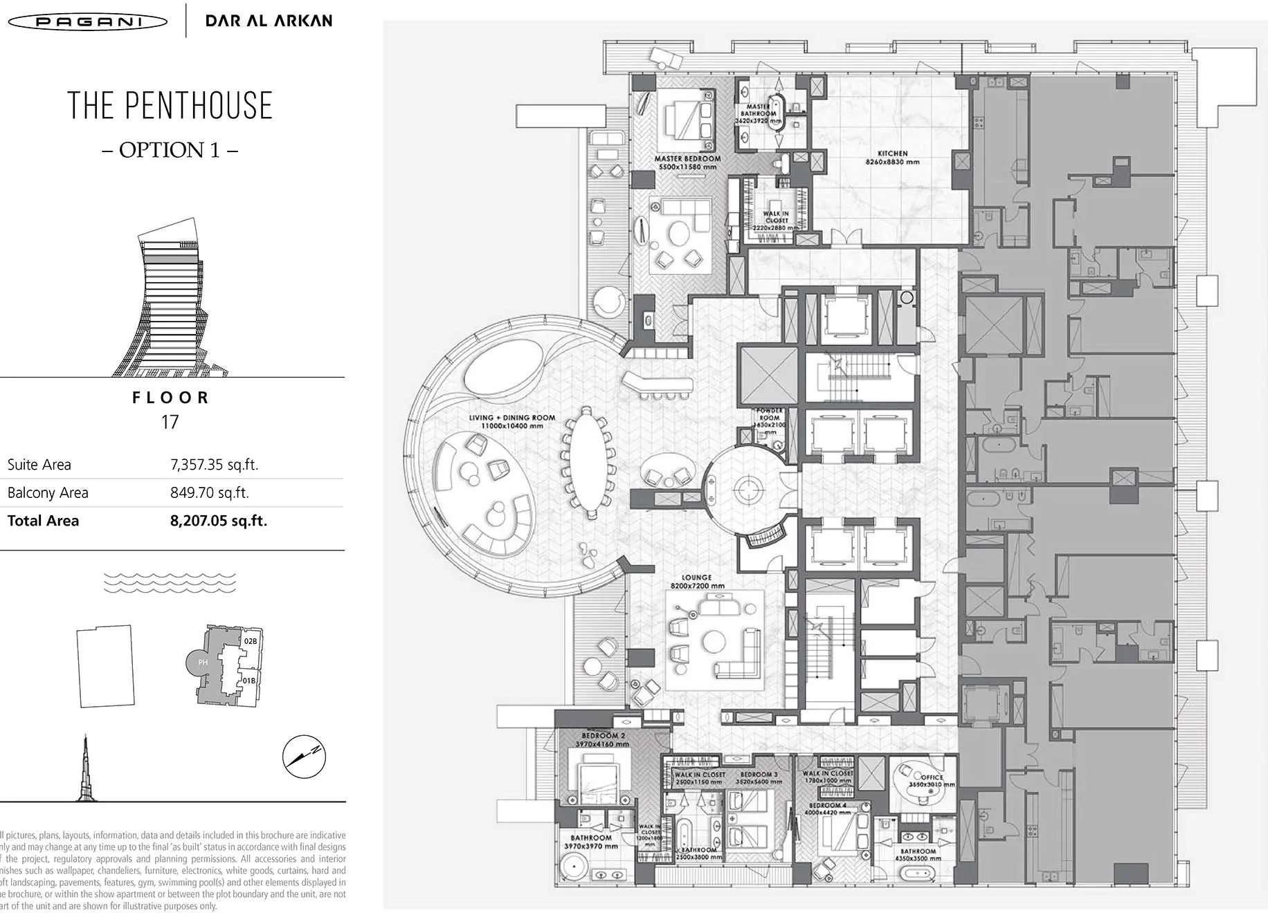 Pagani Tower Apartments in Business Bay, Dubai by Dar Al Arkan | Everhomes
