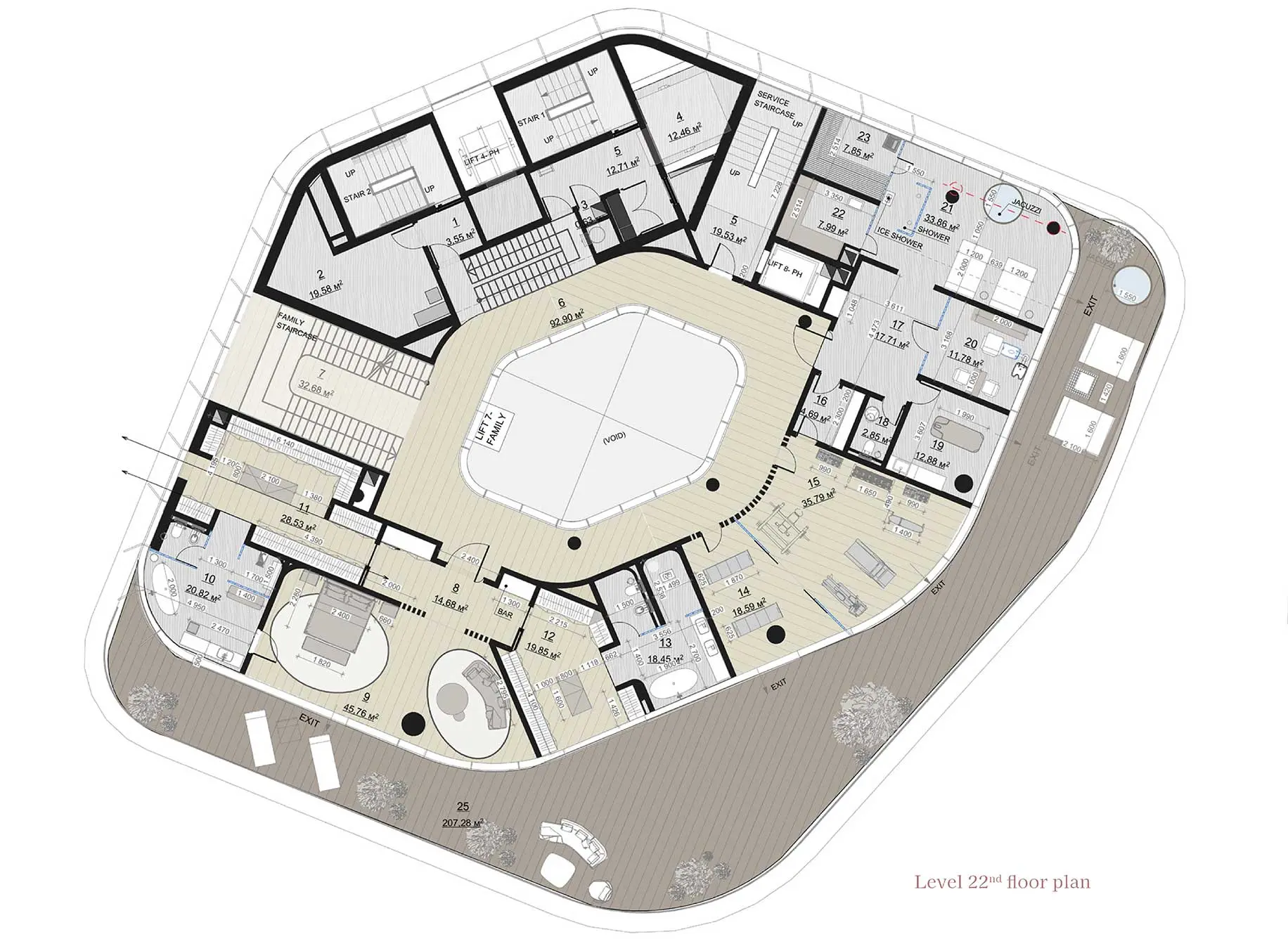 AVA at Palm Jumeirah by Omniyat Properties in Palm Jumeirah, Dubai ...