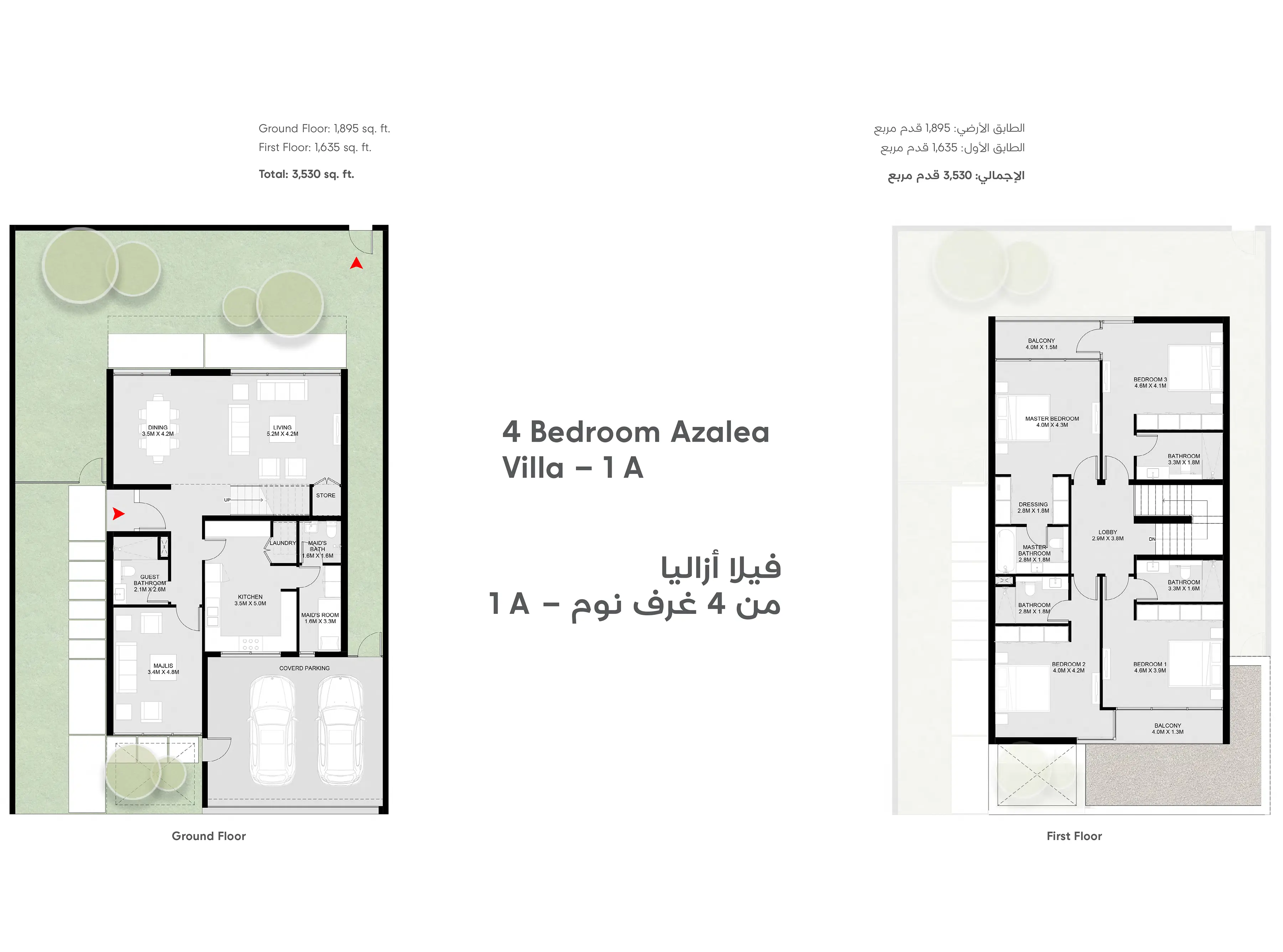 Azalea at Маsааr: Villas for Sale in Dubai – Everhomes