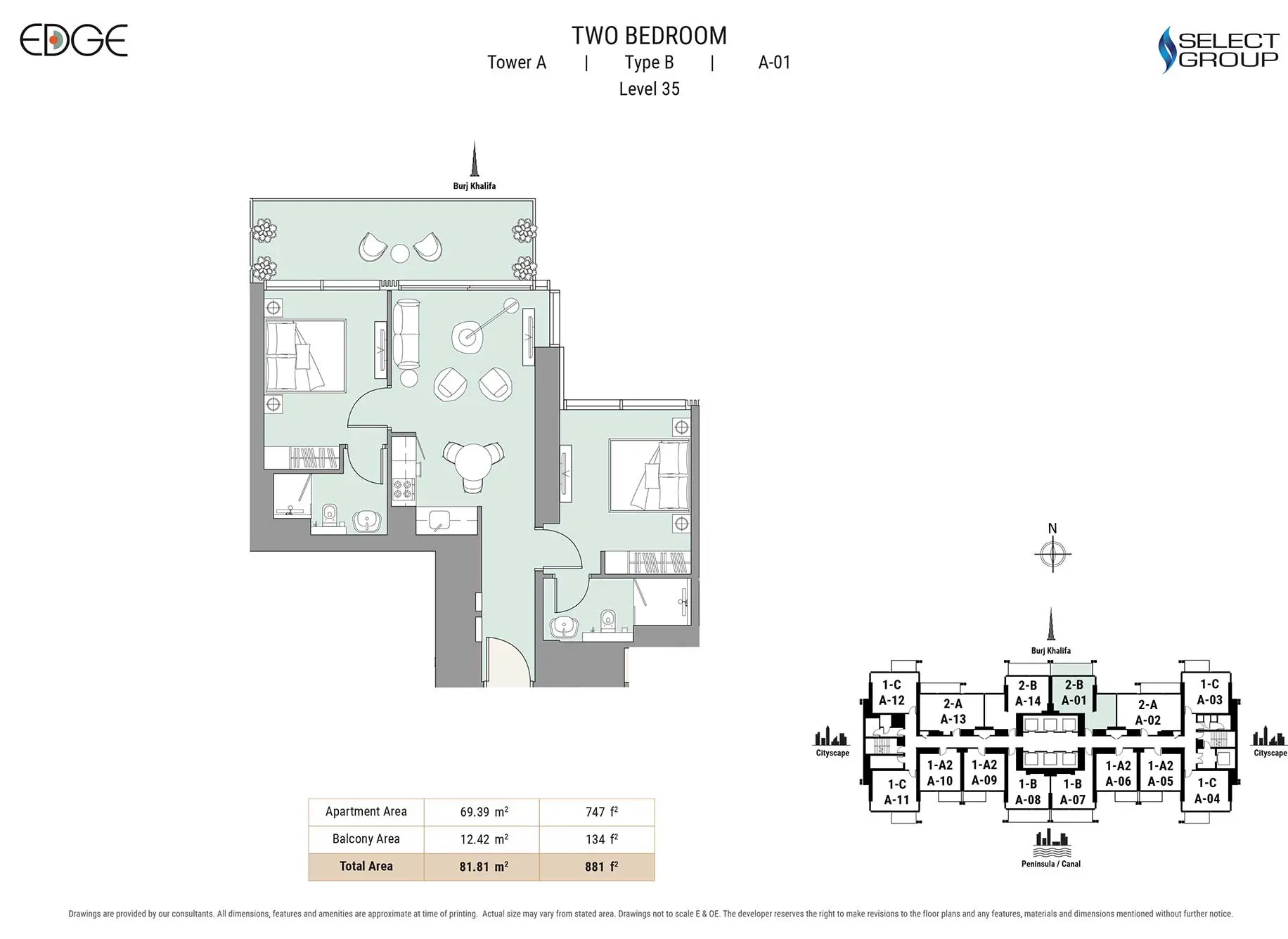 The Edge by Select Group Properties in Business Bay, Dubai | Everhomes