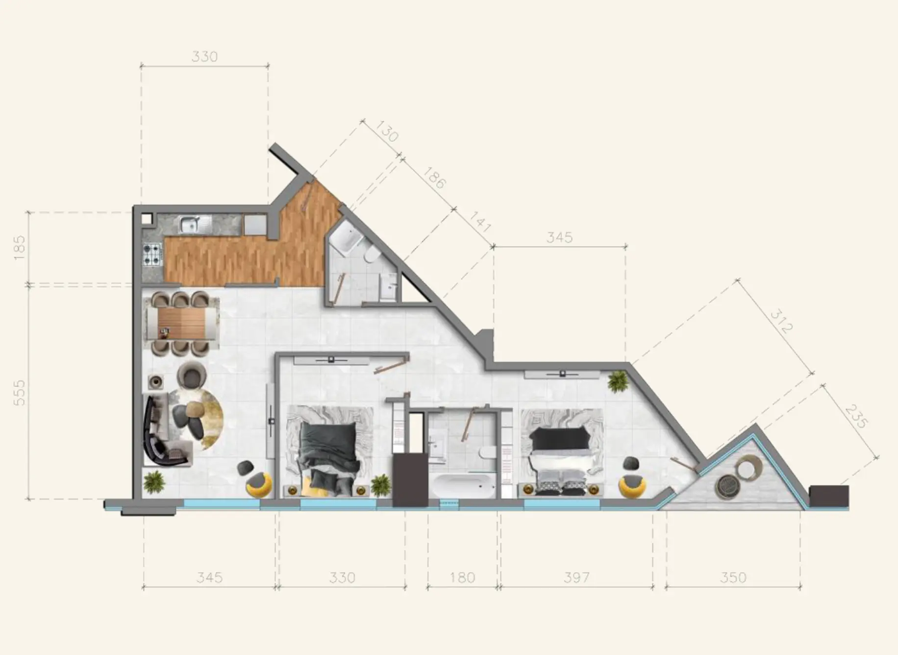 V Tower by Tiger Properties in Dubailand, Dubai | Everhomes