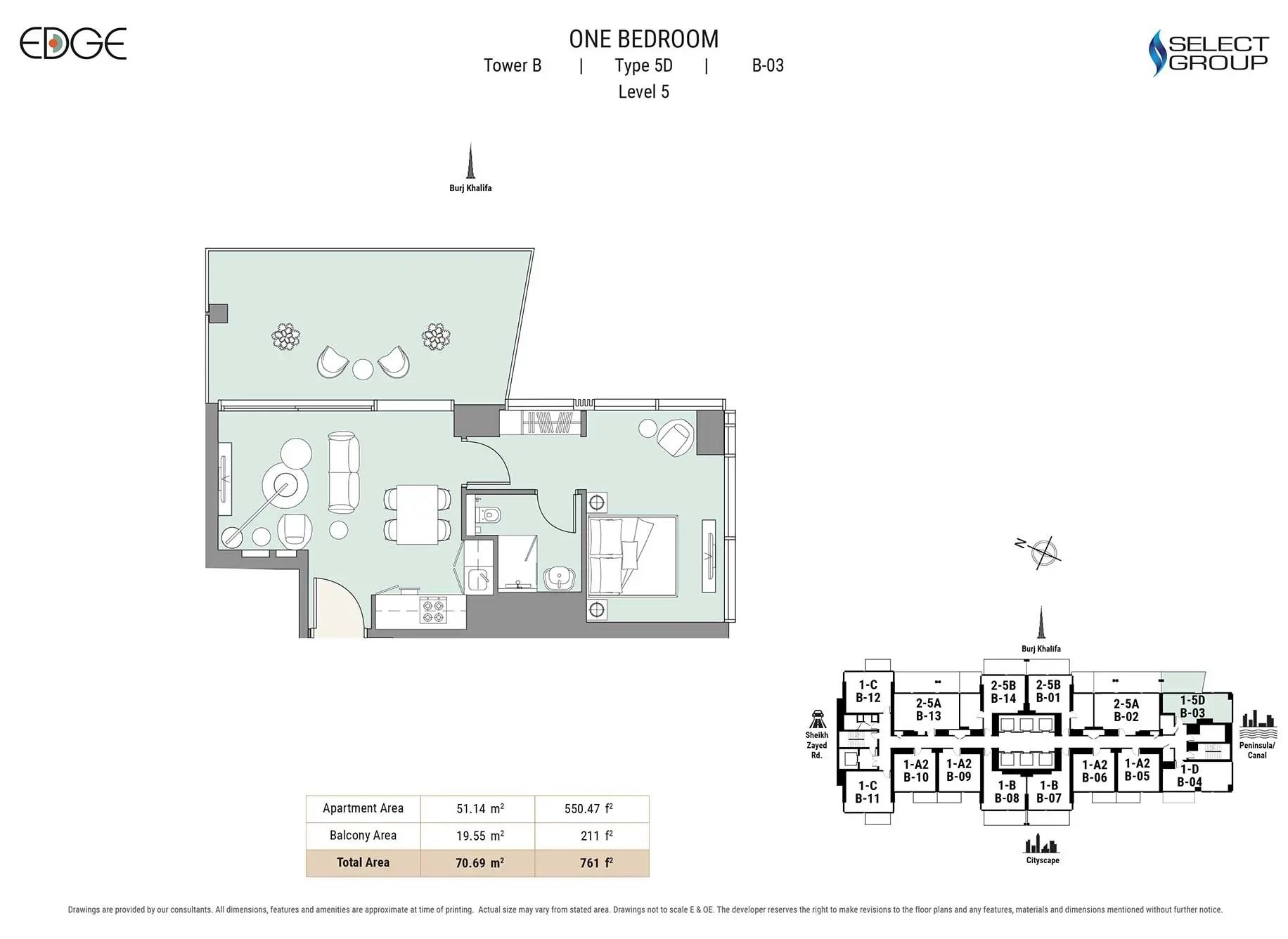 The Edge Apartments in Business Bay, Dubai by Select Group Properties ...