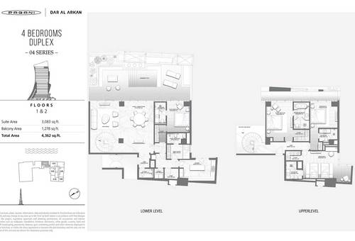 Pagani Tower by Dar Al Arkan in Business Bay, Dubai