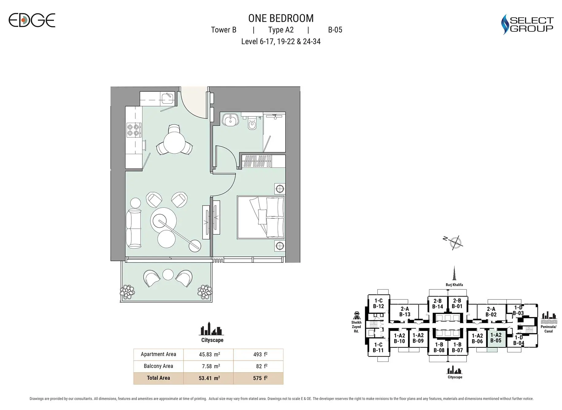 The Edge by Select Group Properties in Business Bay, Dubai | Everhomes