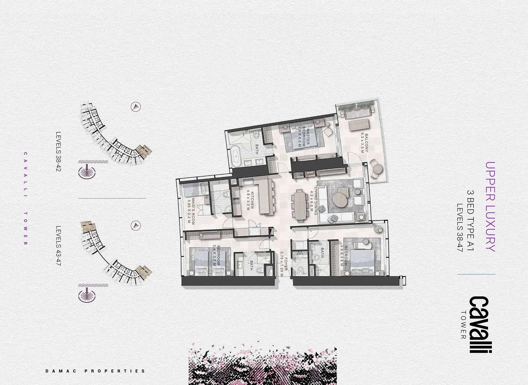 Cavalli Tower by DAMAC in Dubai Marina | Everhomes