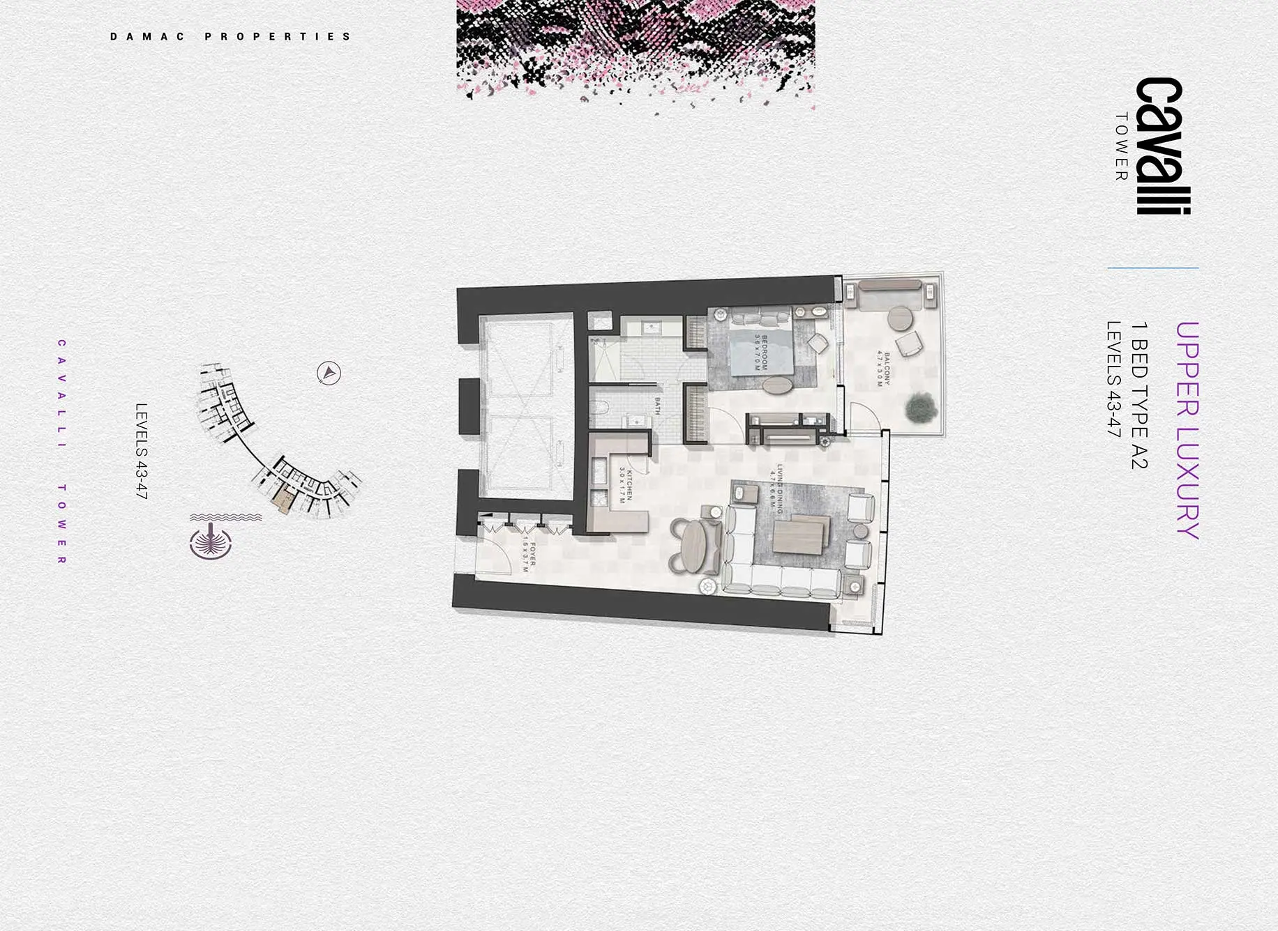 Cavalli Tower by DAMAC in Dubai Marina | Everhomes