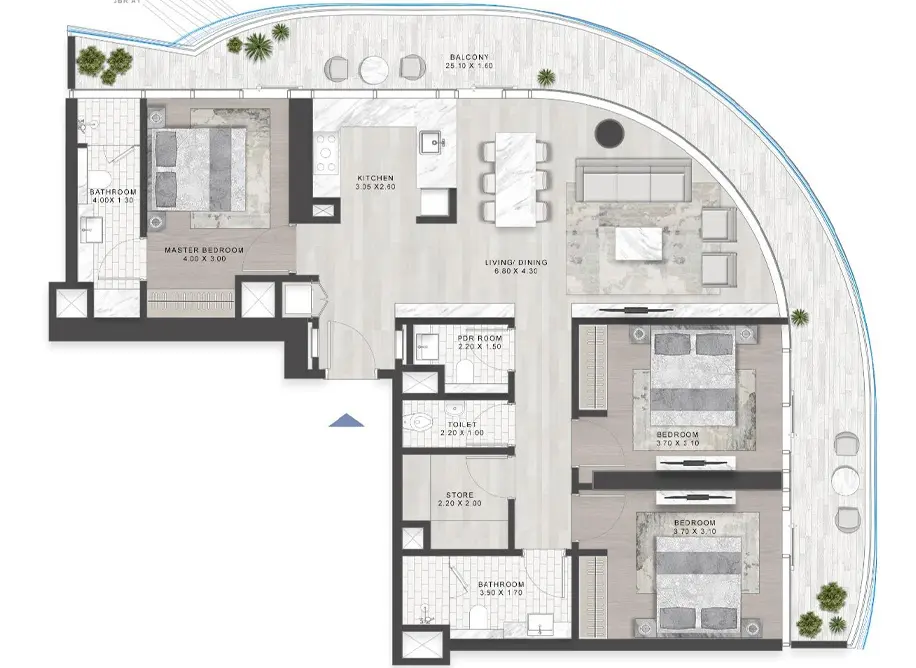 Volta Tower by DAMAC Properties in Downtown Dubai, Dubai | Everhomes