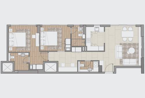 Concept 7 Residences Apartments in JVC, Dubai | Everhomes