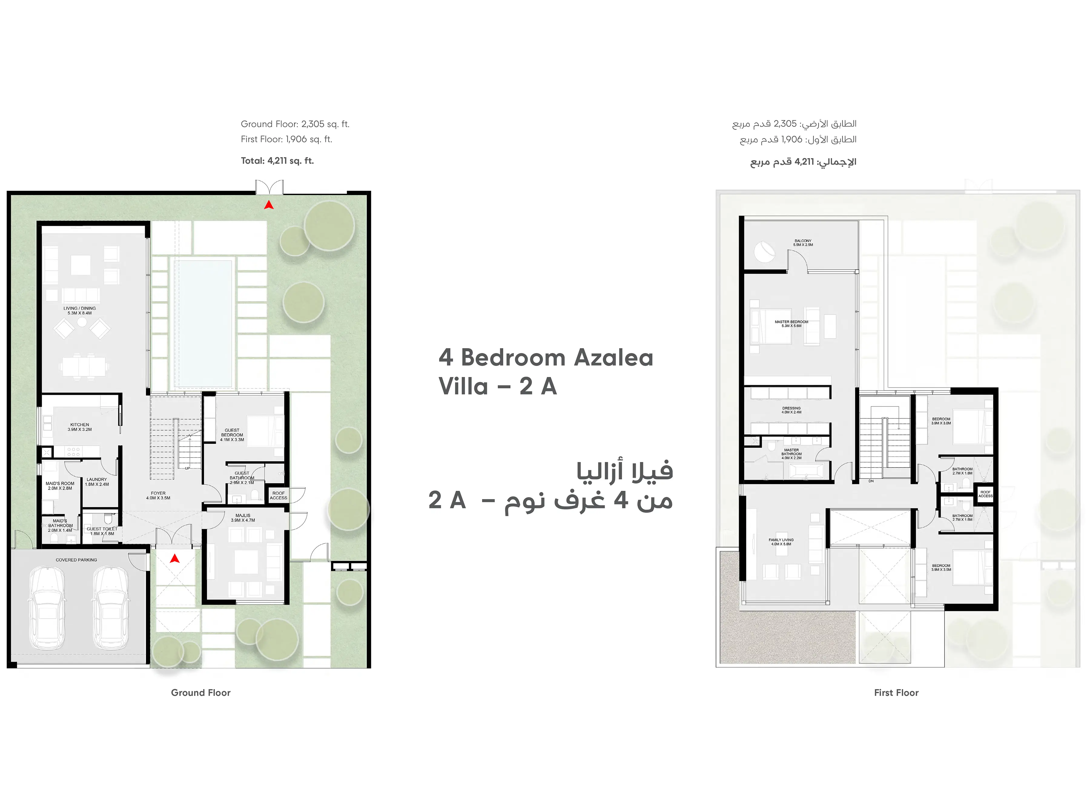 Azalea at Маsааr: Villas for Sale in Dubai – Everhomes