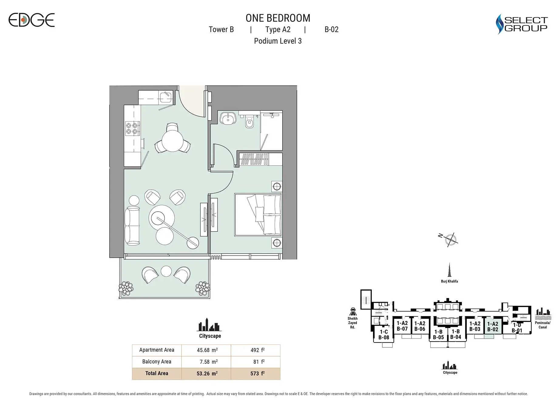 The Edge by Select Group Properties in Business Bay, Dubai | Everhomes